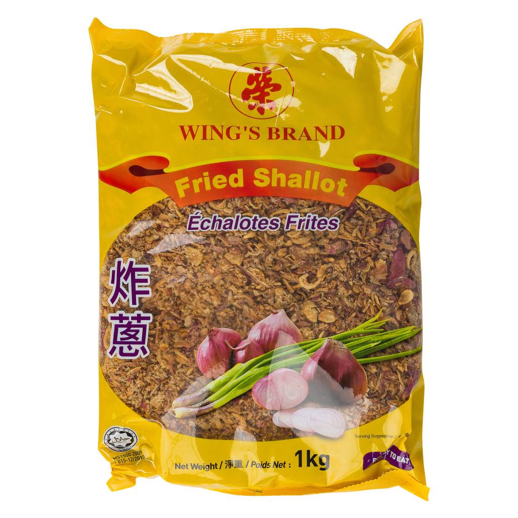 WING'S FRIED SHALLOT 1KG - Lucky 8